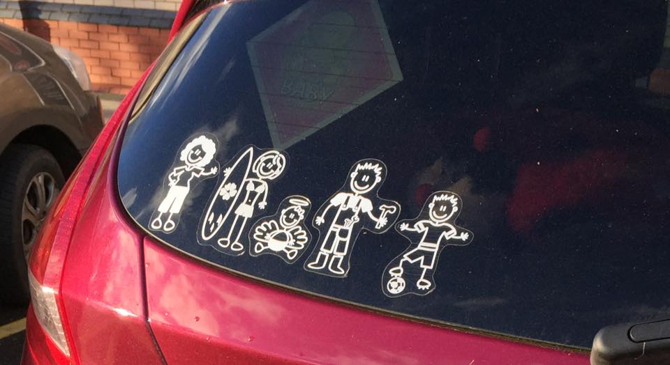 ABB - Angel baby - The Sticker Family